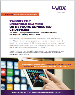 Free Solution Brief on Twonky for Enhanced Beaming